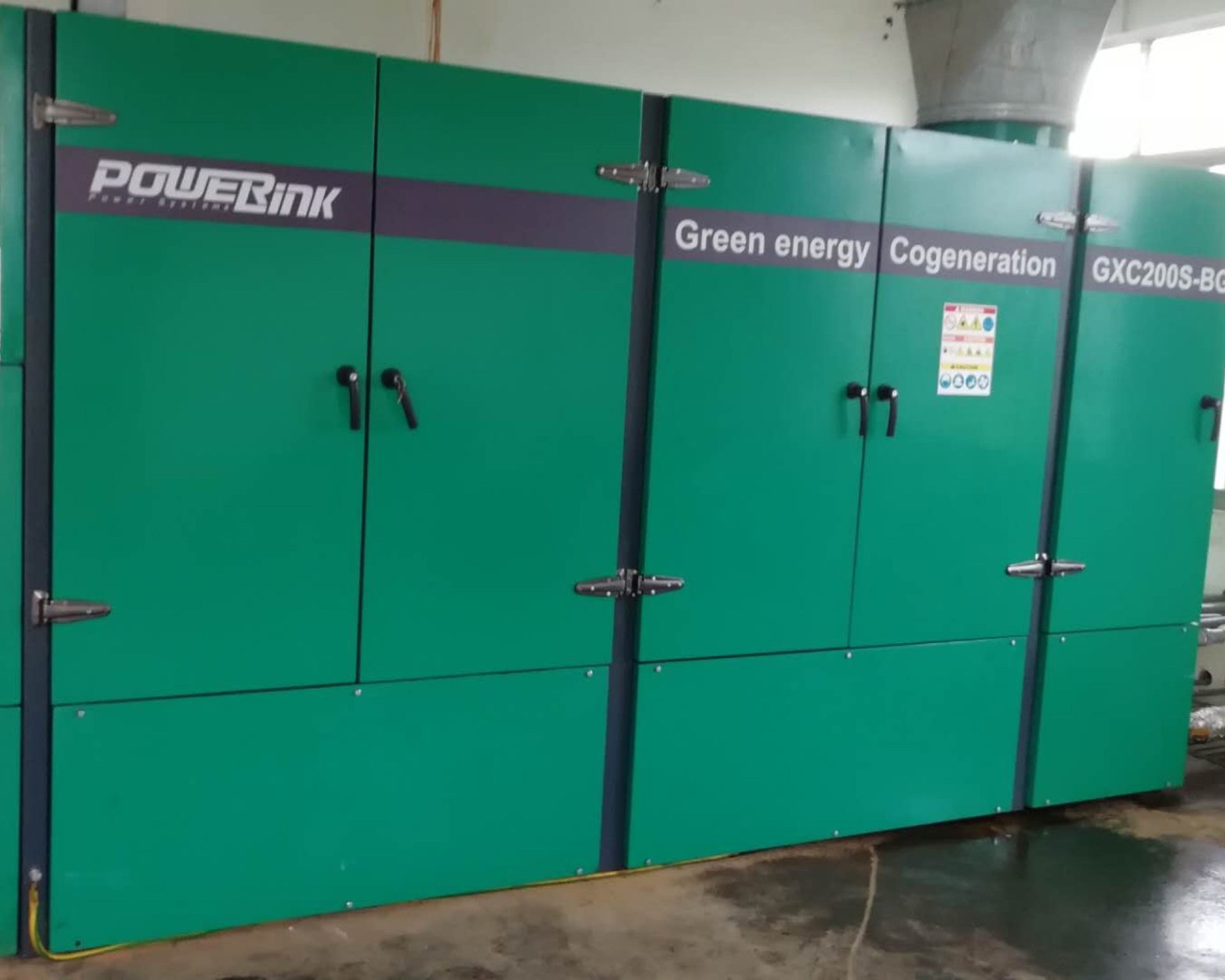 200KW BIOGAS CHP SYSTEM ENGINEERING PROJECT - PowerLink Global