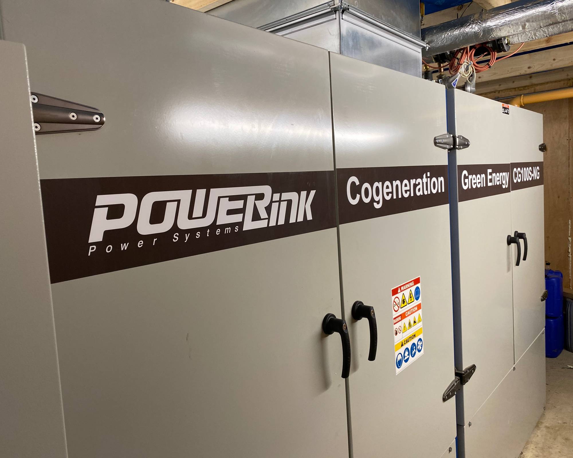 200KW NATURAL GAS COGENERATION PROJECT - PowerLink Global