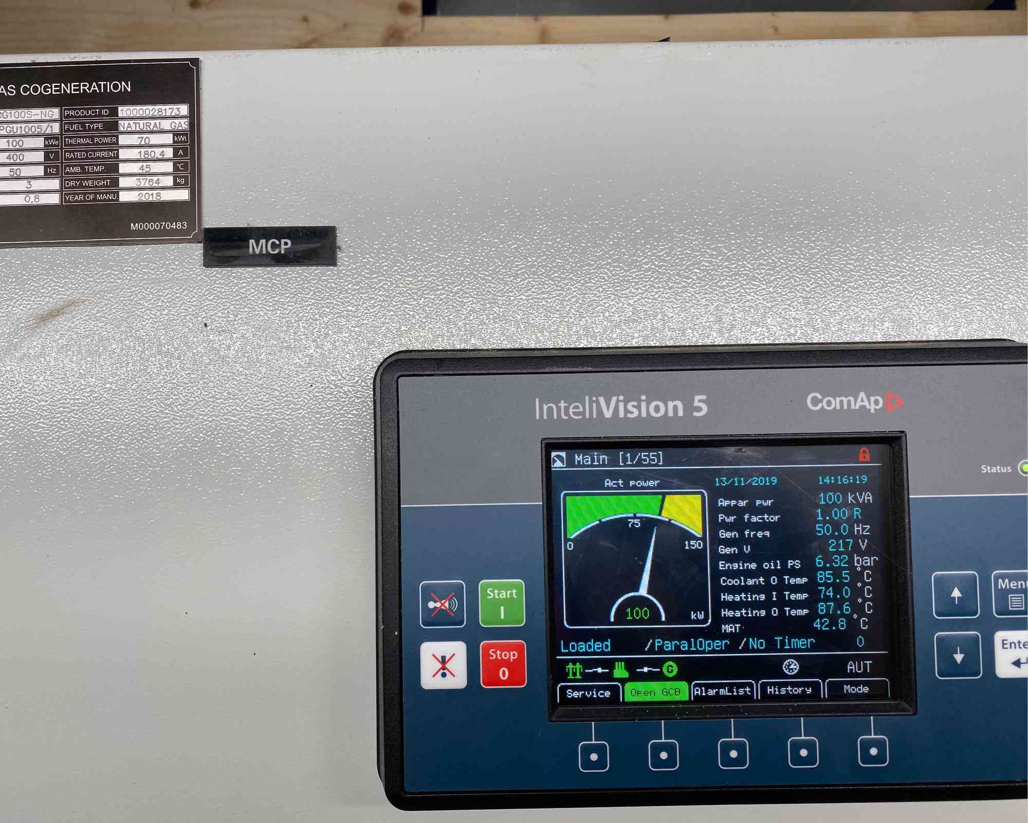 200KW NATURAL GAS COGENERATION PROJECT - PowerLink Global