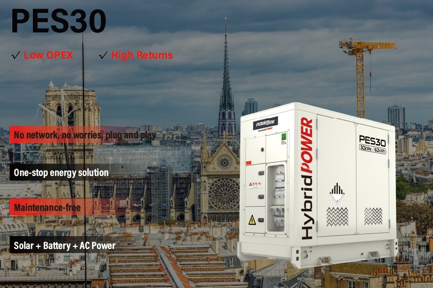 PES30 Plug-and-Play Battery Power Unit (30 kWe) | PowerLink
