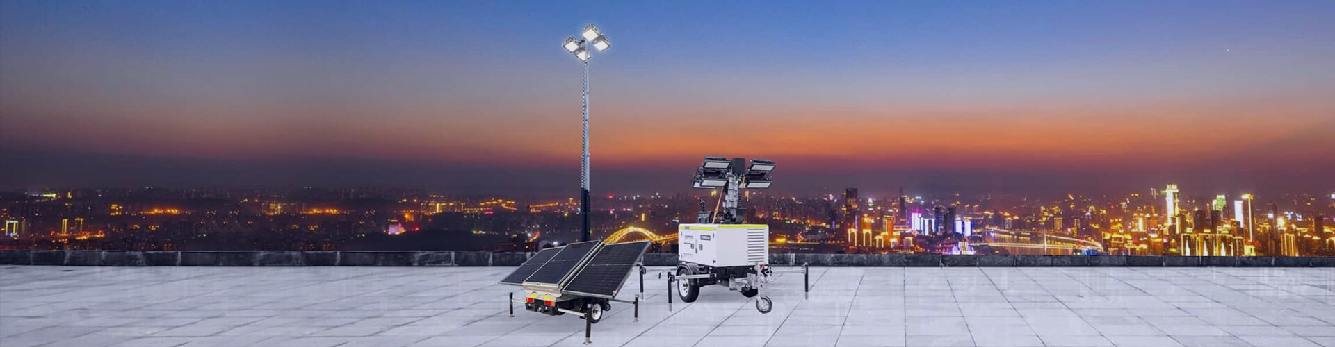 Portable, Powerful LED Lighting Tower - PowerLink